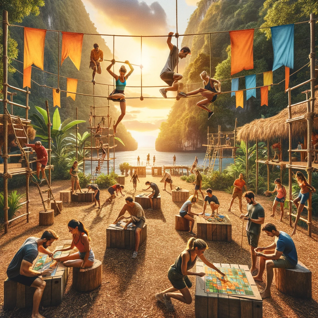 Les Épreuves de Koh Lanta pour Adultes : Défis et Team Building